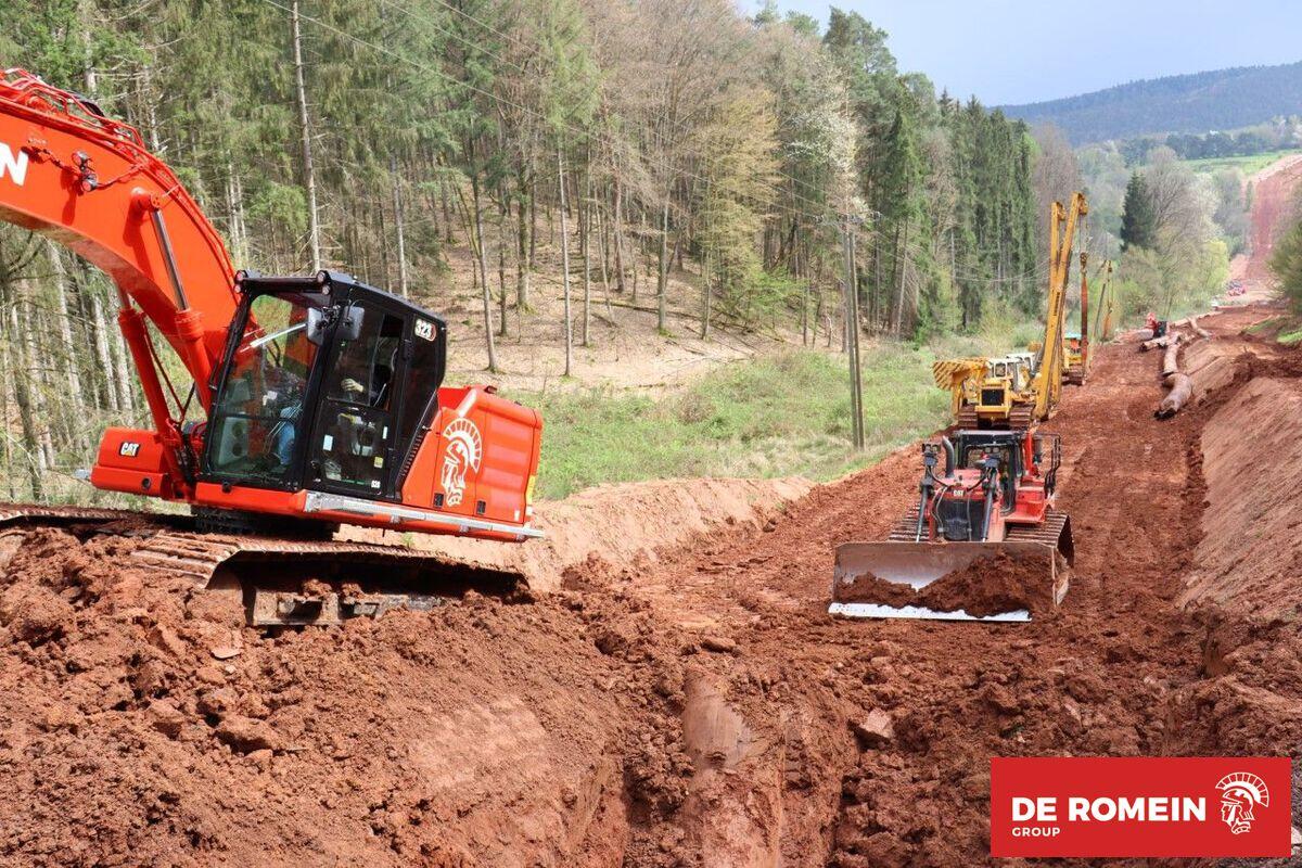 TENP III (Trans Europa Naturgas Pipeline) - De Romein