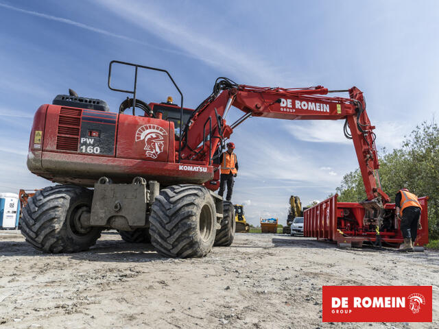 Mobiele Graafmachines - De Romein